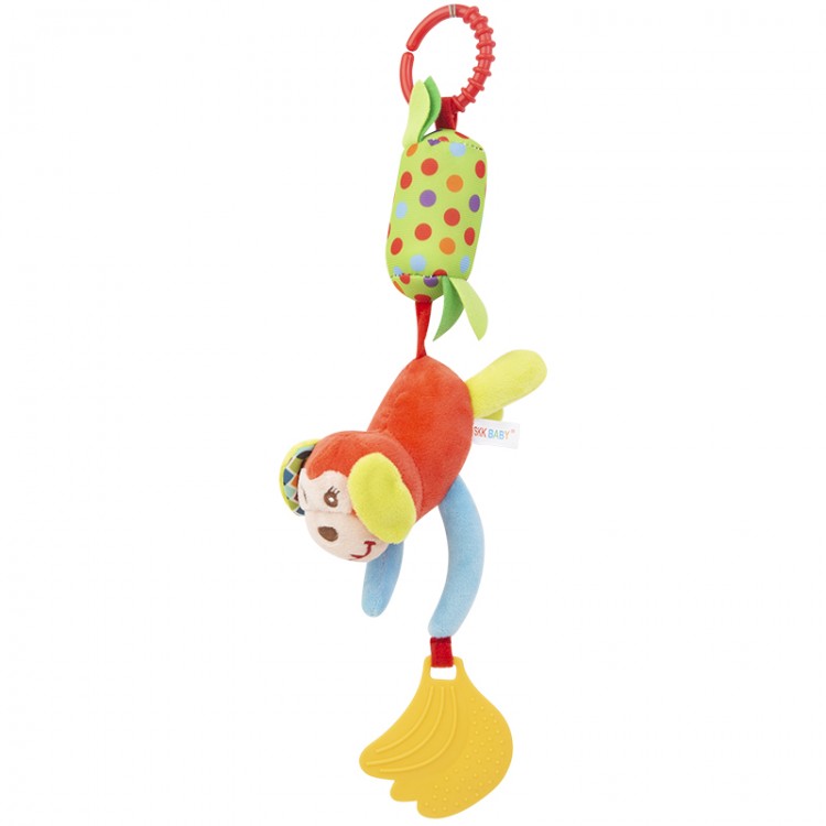 Custom Stuffed Monkey Keychain Plush Monkey Wind Chime Toy