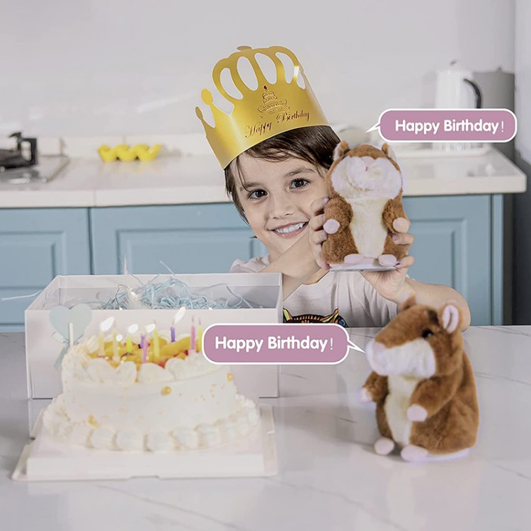 Toyard plush toy companies talking hamster as gift for kids