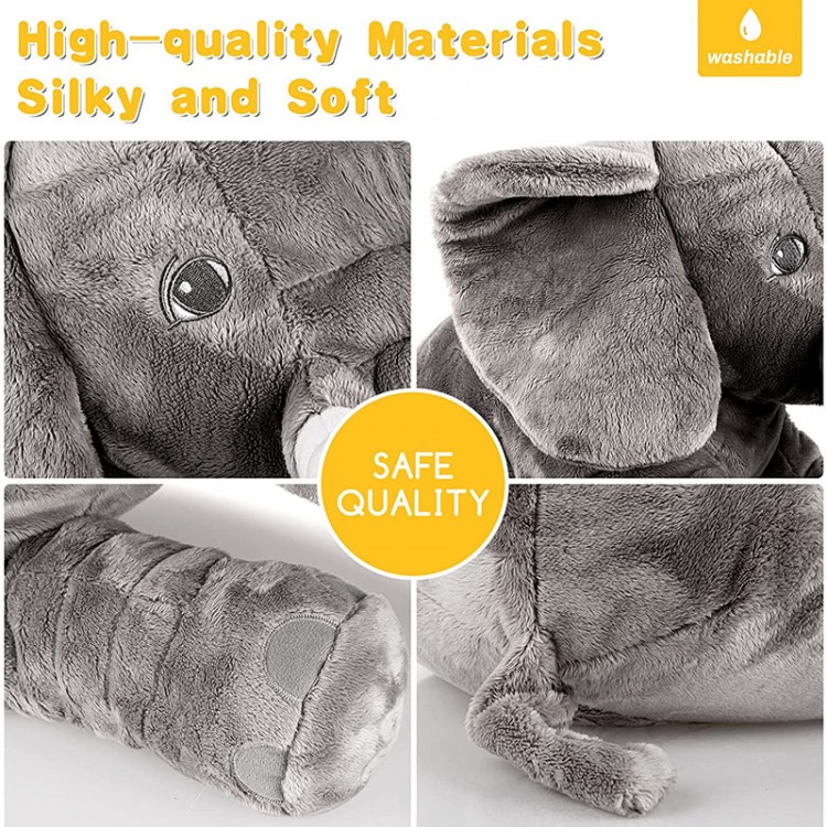 Toyard Soft Toys Factory Big Stuffed Elephant Best Gift For Baby