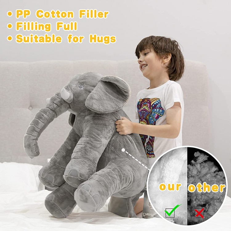 Toyard Soft Toys Factory Big Stuffed Elephant Best Gift For Baby