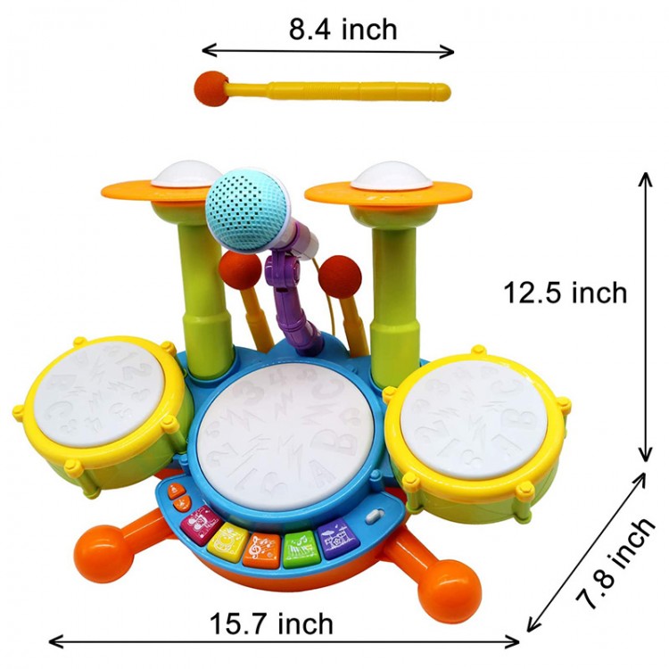 Toyard Music Toy Drum Set for Kids Wholesale Toys Online
