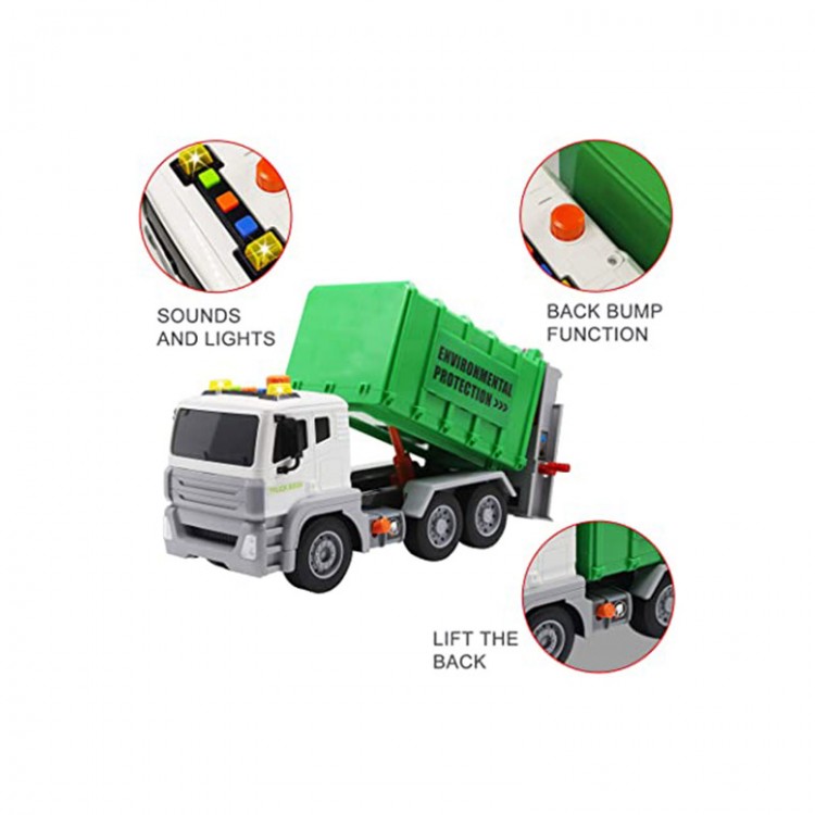 Toyard Popular Toy Companies Recycle Garbage Truck Toy for Kids