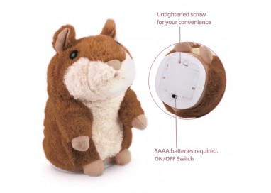 Toyard plush toy companies talking hamster as gift for kids