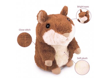 Toyard plush toy companies talking hamster as gift for kids