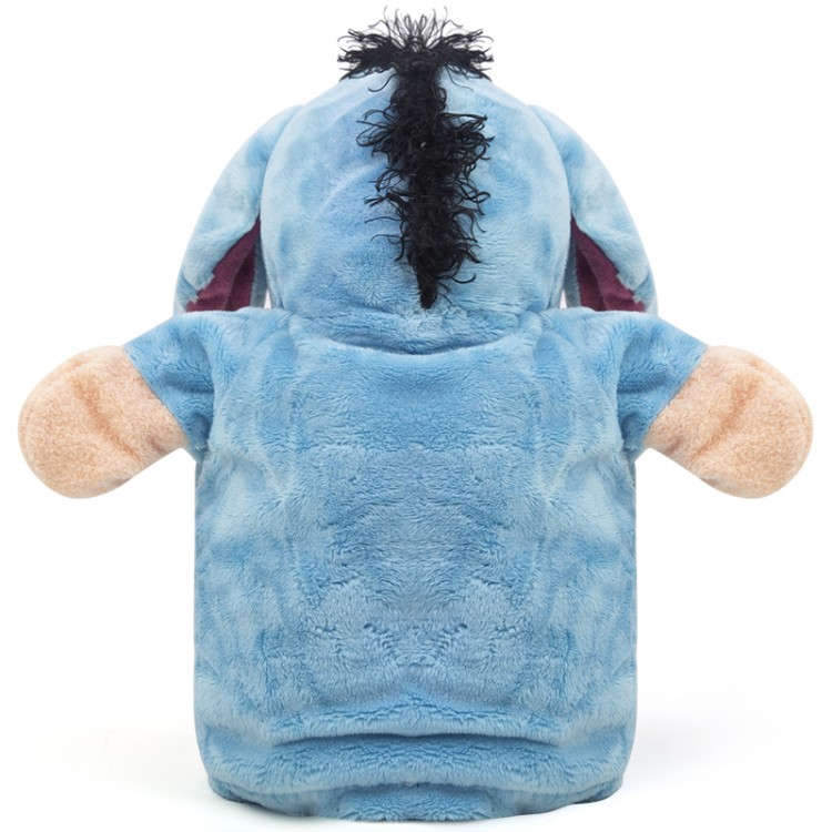 Hand Puppet Blue Donkey Toy Custom Plush Hand Puppet Donkey