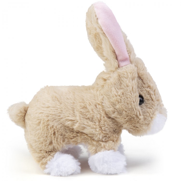 Brown Rabbit Stuffed Animal Custom Plush Rabbit Toy