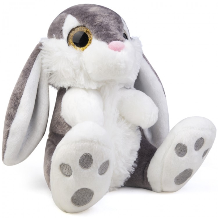 Long Ear Sitting Plush Rabbit Custom Plush Sitting Rabbit Toy