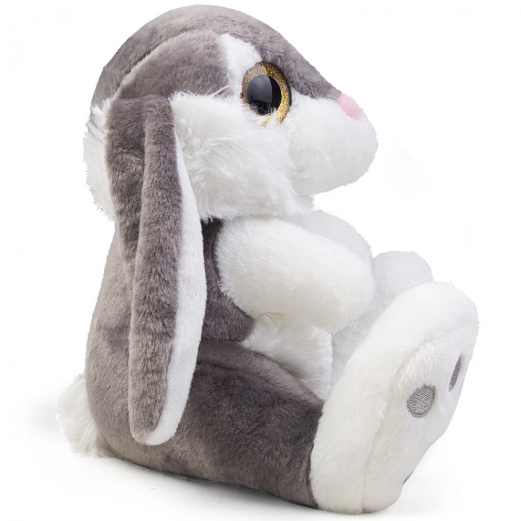 Long Ear Sitting Plush Rabbit Custom Plush Sitting Rabbit Toy