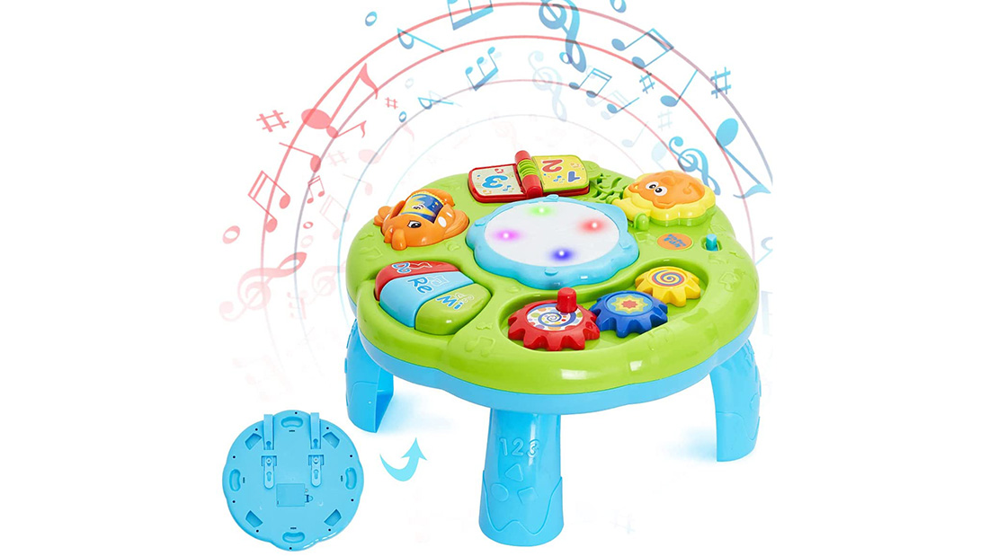 Toyard toy factory education musical learning table for toddler