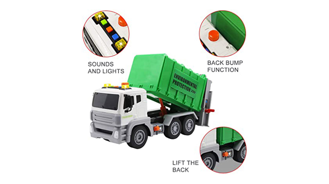 Toyard Popular Toy Companies Recycle Garbage Truck Toy for Kids